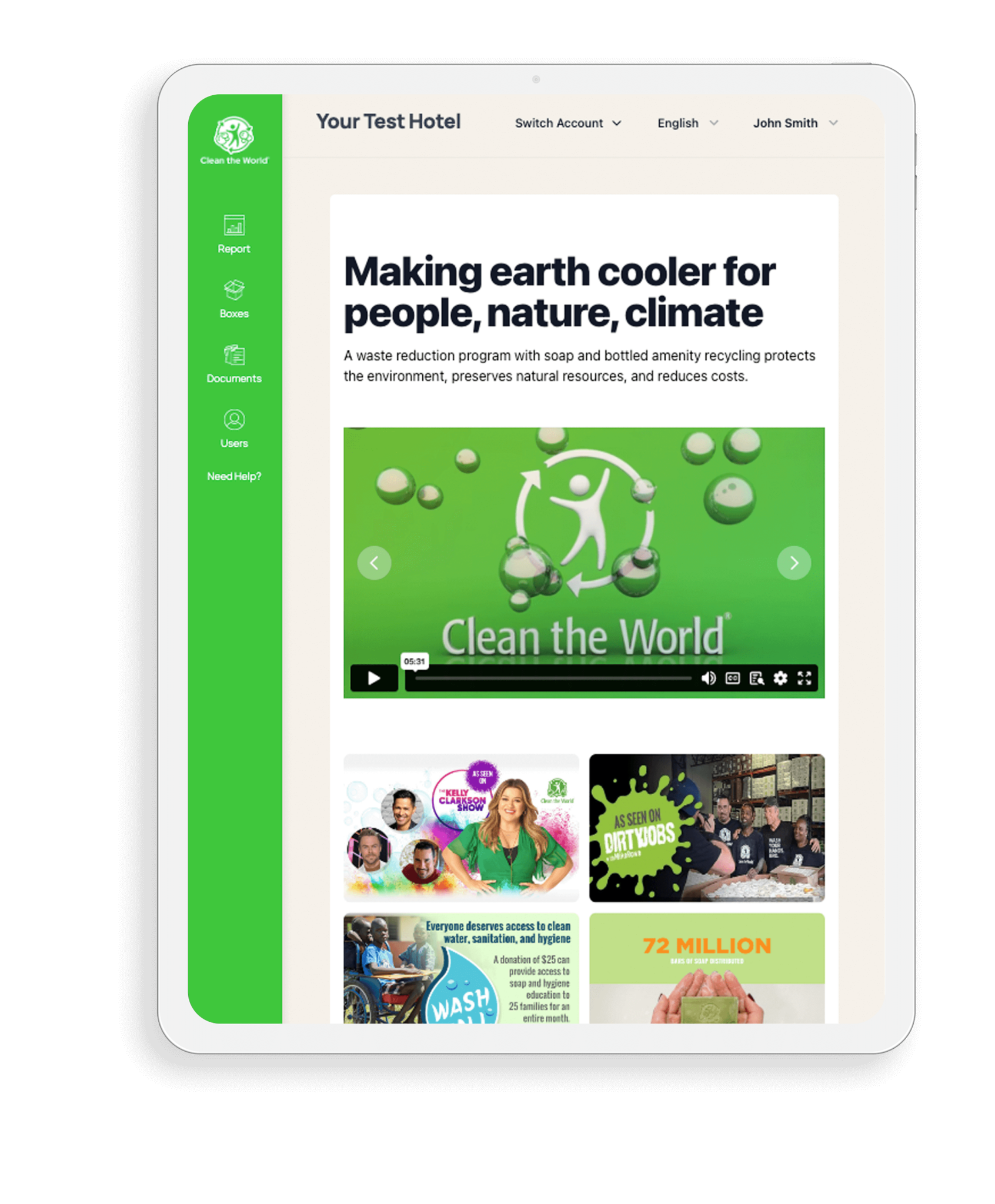 Hyatt Resources | Clean the World